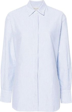 Golden Goose Femme, Blouses et Chemises, Blanc, Taille: 40 FR Chemise &agrave; fines rayures