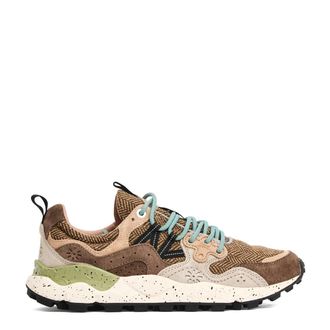 Flower Mountain Low-Top Sneaker - Textured Brown Suede Sneakers With Herringbone Pan - Gr. 41 (EU) - in Braun - f&uuml;r Damen
