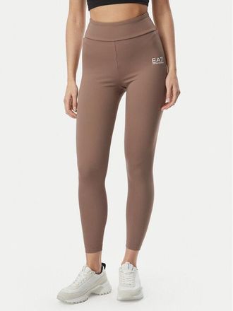 Emporio Armani Leggings 7W000232 AF12625 U6041 Dunkelbeige Slim Fit