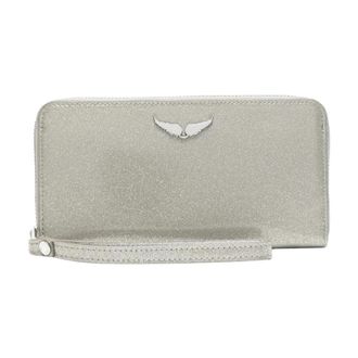 Zadig&Voltaire Compagnon Infinity Patent Geldb&ouml;rse - - Accessories - Damen - Grau - ONE SIZE