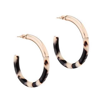 Liebeskind Boucles doreilles créoles pour femme, acier inoxydable