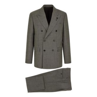 Lardini Homme, Costumes, Gris, Taille: M Costume crois&eacute; Feeling