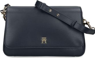 Tommy Hilfiger Schultertasche mit Logo - Blau