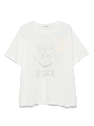 Bode t-shirt réversible - Tons neutres