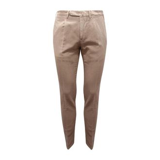 Santaniello Evoluto Baumwoll/Leinenhose - - Trousers - Herren - Beige - S
