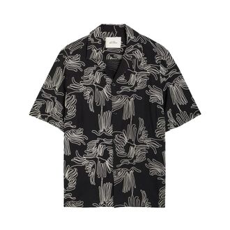 Les Deux Short Sleeve Shirt - Homme - Chemises - Noir - Taille: M