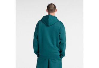 New Balance Kapuzensweatshirt mit Kordelzug, aus Baumwolle und Polyester