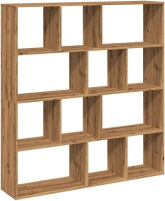 vidaXL Vidaxl - Bibliothèque chêne artisanal 132x29x141,5 cm bois dingénierie