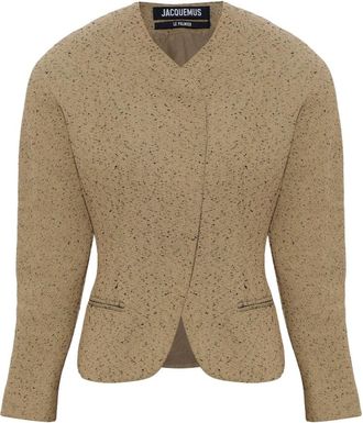 Jacquemus Damen, Jacken, Beige, MGr&ouml;&szlig;e