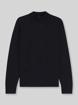 HUGO BOSS Regular Fit Pullover aus reiner Schurwolle Modell Bjarno