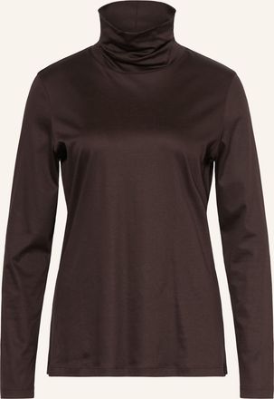 van Laack Van Laack Rollkragenshirt Vl-Melissa-Xx braun