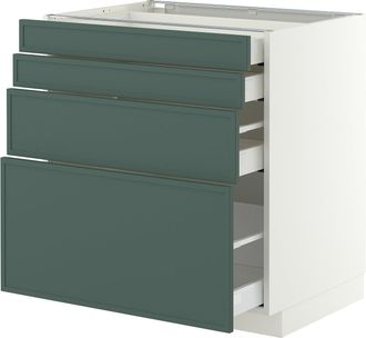 IKEA METOD / MAXIMERA Unterschr., 4 Fronten/4 Schubladen