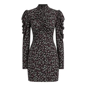 Mar De Margaritas Robe Courte Ajust&eacute;e - Femme - Robes - Noir - Taille: 42 FR