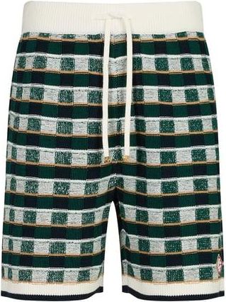 Casablanca Short Mosaic en maille en coton
