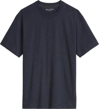 Marc O'Polo Unifarbenes T-Shirt aus Baumwolle, Relaxed Fit in