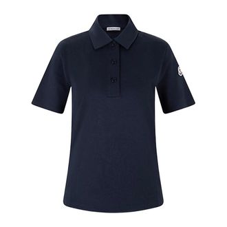 Moncler Polo - - Tops - Damen - Blau - XS