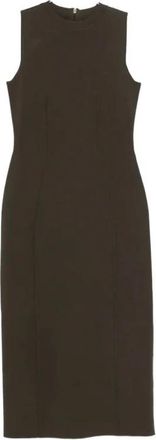 Joseph Femme, Robes, Vert, Taille: 42 FR Mille Compact Milano Knit Dress