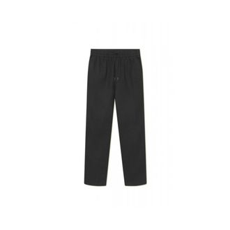 Les Deux Homme, Pantalons, Noir, Taille: L Patrick Linen Pants