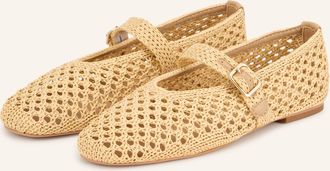 Inuovo Mary-Jane-Ballerinas beige