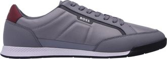 HUGO BOSS Nitan Sneaker f&uuml;r Herren, Flach (Grau)