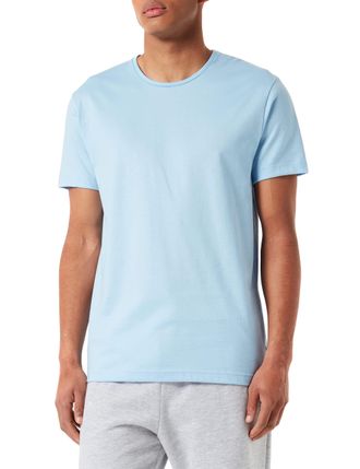 CALIDA Remix Basic Sleep T-Shirt Herren, aus 100% Baumwolle, Rundhalsausschnitt