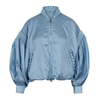 RAXXY Jacke mit Puff&auml;rmeln - - Jackets - Damen - Blau - M