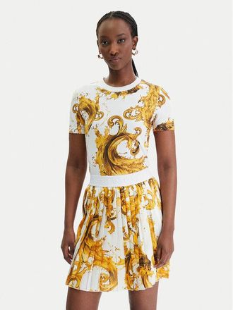 Versace Jeans Couture Minirock 80HAE820 NS834 Wei&szlig; Regular Fit