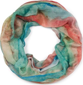 styleBREAKER Schlauchschal Loop Aquarell Farbverlauf