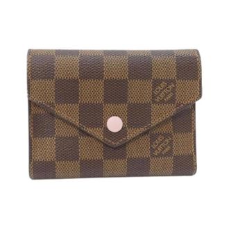 Louis Vuitton Pre-owned Portefeuille Victorine Damier Wallet - Femme - Pre-owned - Brun - Taille: ONE Size