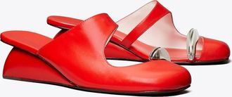 Tory Burch Damen Pierced Mule Wedge