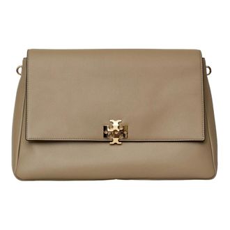 Tory Burch Charlie Gro&szlig;e Schultertasche - - Bags - Damen - Beige - ONE SIZE