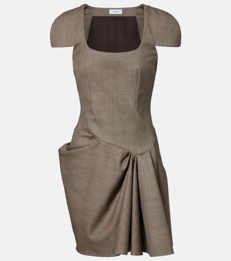 Alexander McQueen Robe en laine