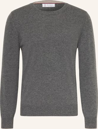 Brunello Cucinelli Brunello Cucinelli Cashmere-Pullover grau
