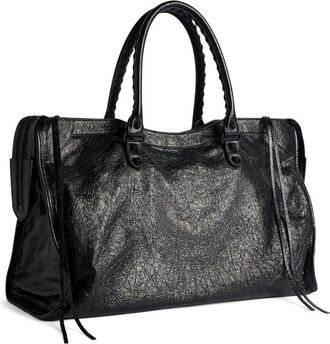 Balenciaga Top Handle Bag - Black