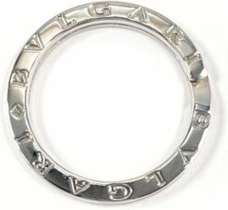 Bulgari unisex, Pre-owned, Gris, Taille: ONE Size Porte-cl&eacute;s Pre-owned