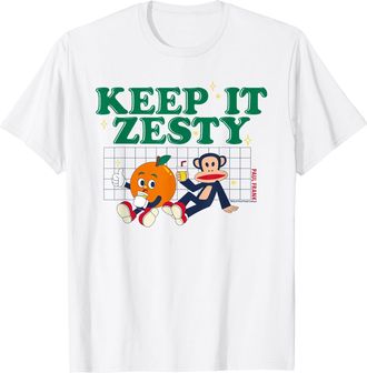 Paul Frank Keep It Pikante Orange Zitrone Julius Monkey T-Shirt