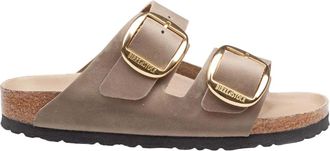 Birkenstock Femme, Chaussures, Brun, Taille: 36 EU Arizona Big Buckle Coupe &Eacute;troite