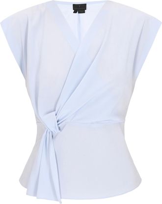 Dreimaster Dreimaster Bluse Frauen hellblau