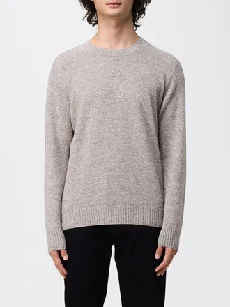 Brooksfield Herren-Pullover mit Rundhalsausschnitt aus reiner Wolle mit Rippb&uuml;ndchen
