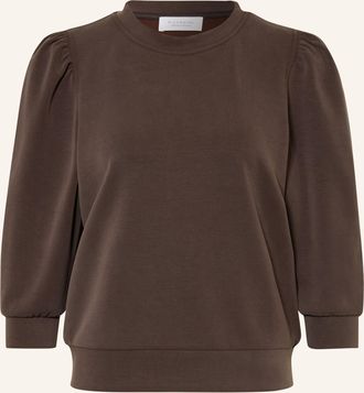 Rich & Royal Sweatshirt Mit 3/4-Arm braun