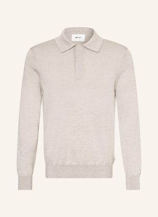 Nn.07 Nn.07 Strick-Poloshirt Emerson Regular Fit beige
