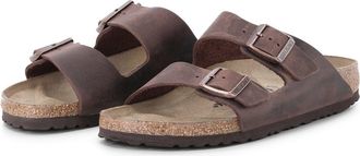 Birkenstock Sandale Arizona aus geöltem Leder