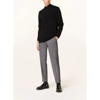 Baldessarini Homme, Pulls, Noir, Taille: M Col roul&eacute; en laine fine