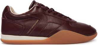Tommy Hilfiger Sneakers Th Vintage Low Runner Leather FW0FW09485 Braun