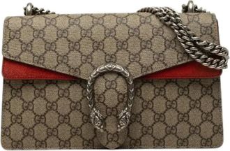 Gucci Sac bandouli&egrave;re Dionysus Pre-owned - Femme - Pre-owned - Beige - Taille: ONE Size