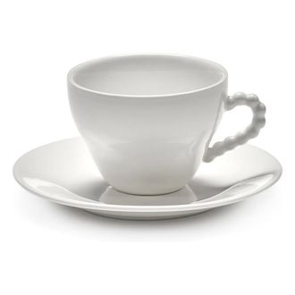 Serax Tasses et soucoupes Perle Fine, Wouters & Hendrix - Set de 2 Serax