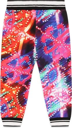 Dolce & Gabbana Multicolor Cotton Trousers - Multicolor