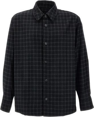 A.P.C. Bobby Overshirt - - Shirts - Herren - Schwarzk - S