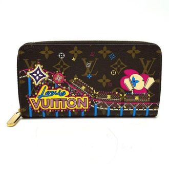 Louis Vuitton Portefeuille en toile Pre-owned - Femme - Pre-owned - Brun - Taille: ONE Size