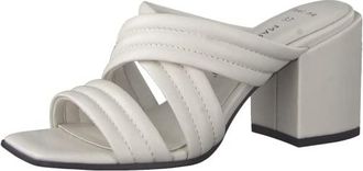 Marco Tozzi Femme 2-2-27320-28 Sandale à Talon, Blanc cassé, 38 EU